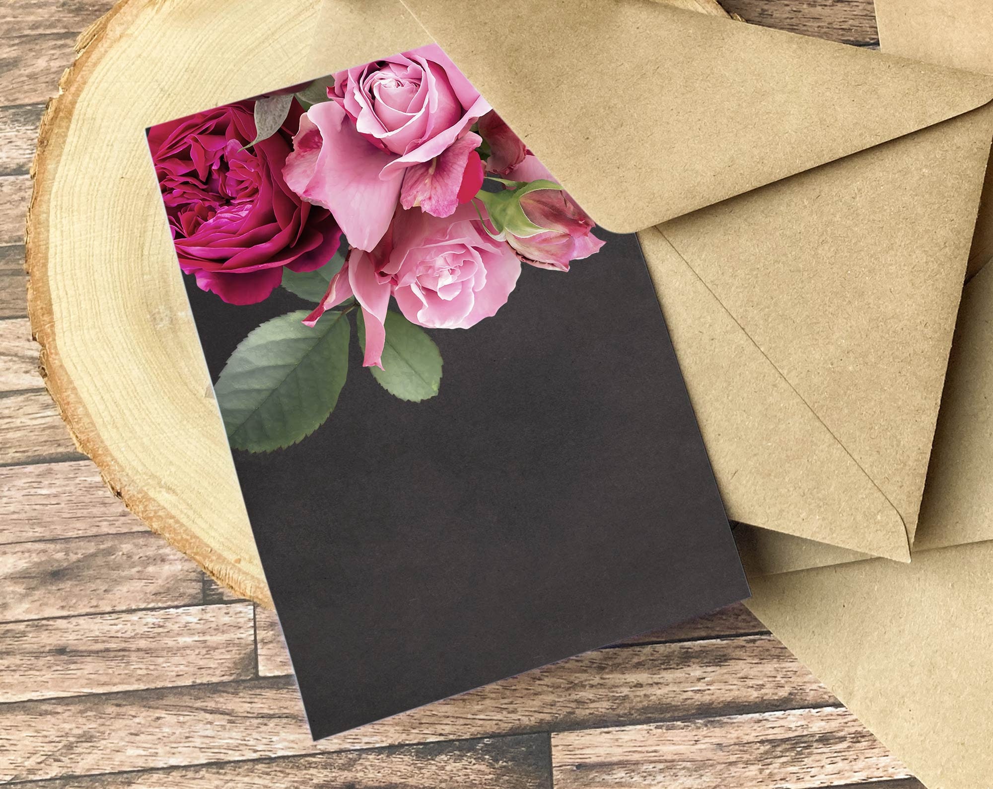 Pink and Red Roses Clip Art Flowers Bouquets Clipart Floral ...