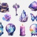 Mystical Clipart Magic Illustrations Clip Art Set PNG - Etsy