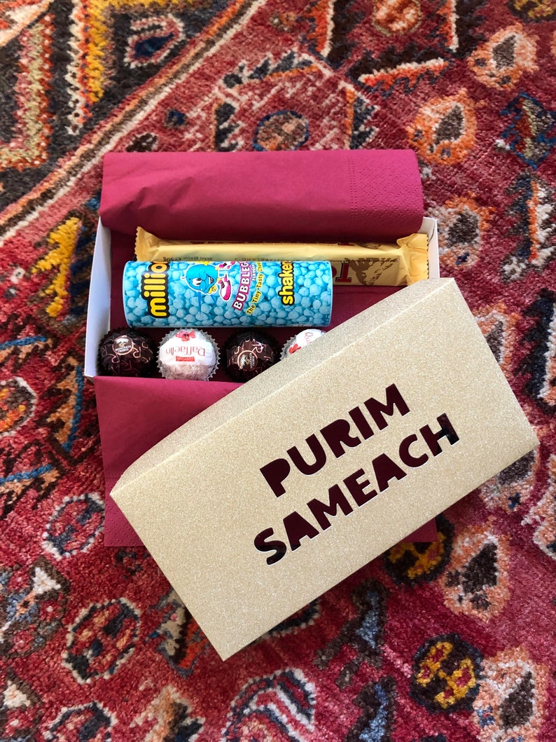 Purim Mishloach Manot Gift Box - Etsy