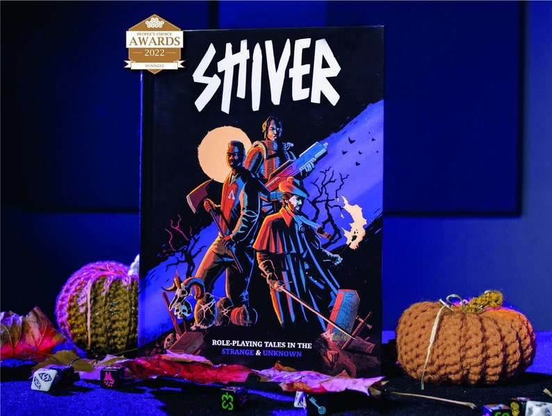 SHIVER Scary Movie Role Playing Game Core Book Halloween RPG digital ...