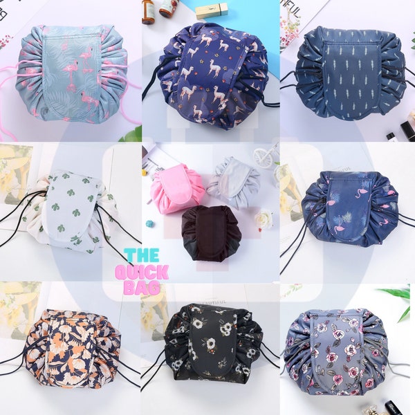 Drawstring Makeup Bag - Etsy