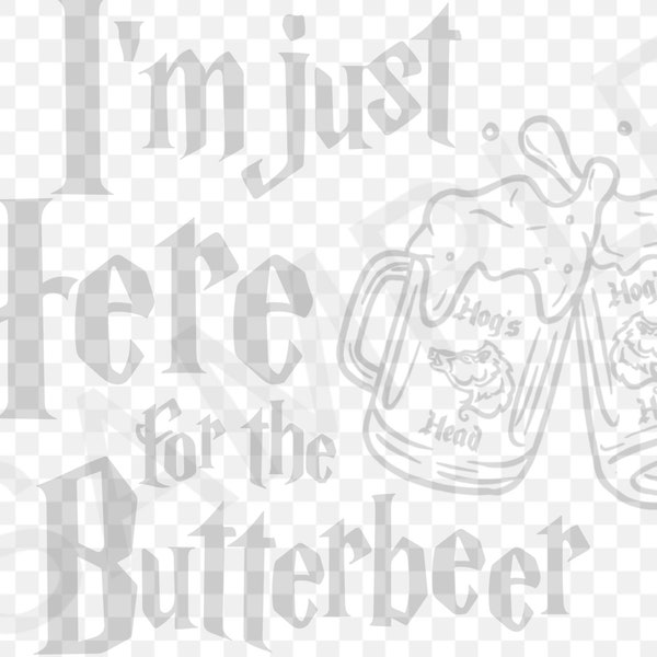 Butterbeer Svg - Etsy