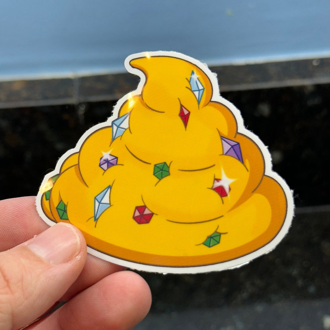 American Dad, Golden Turd , Funny, Waterproof Decals, Stickers - Etsy