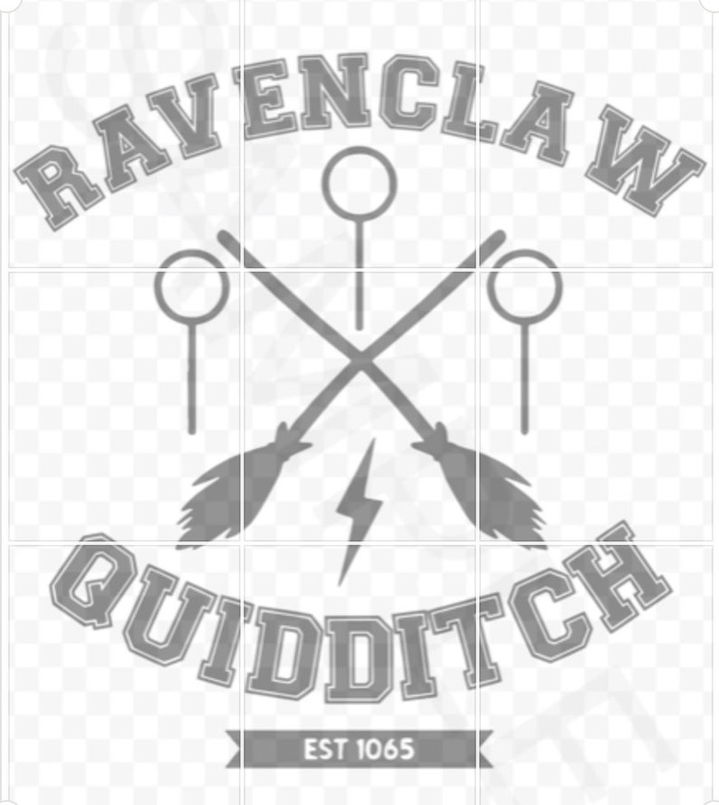 Hogwarts Ravenclaw Quidditch SVG - Etsy