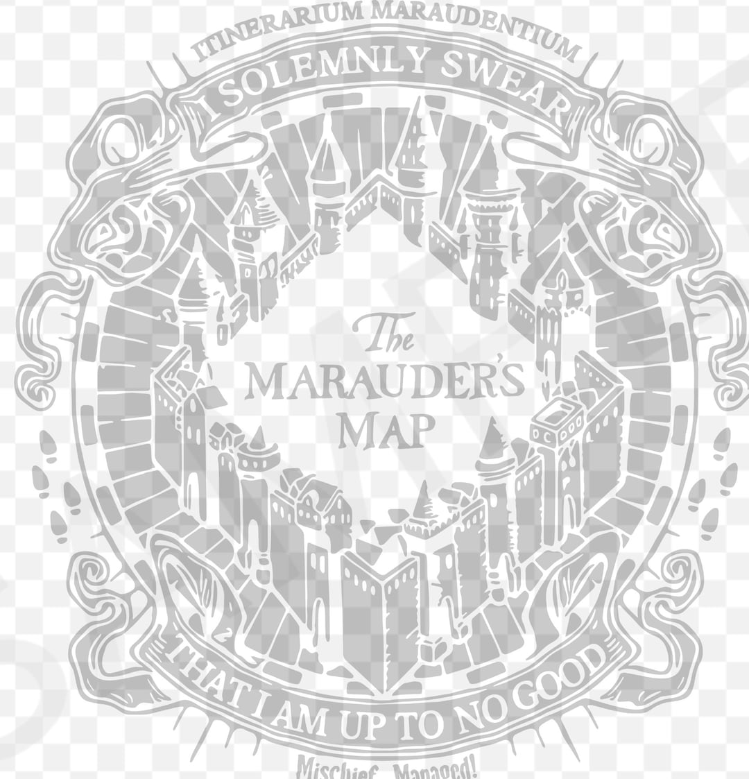 Marauders Map SVG - Etsy.de