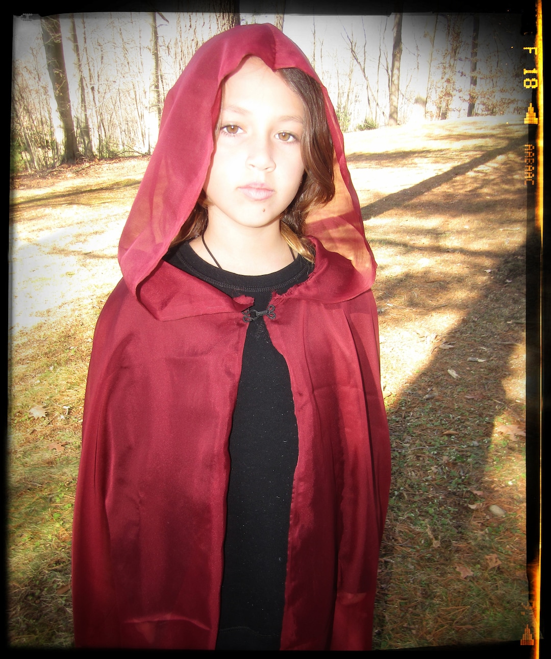 Kids Cloak Renaissance Fun Flowly Red See Through Cloak - Etsy