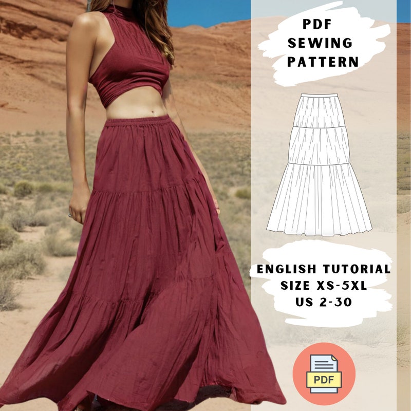 Gypsy Skirt - Etsy
