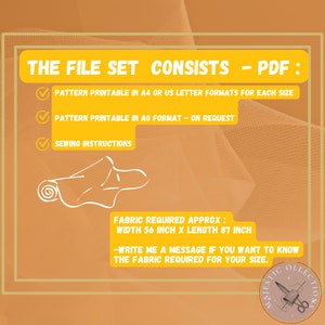 Bishop Sleeve V-neck off Shoulder Dress, Sewing Dress Patterns, PDF ...