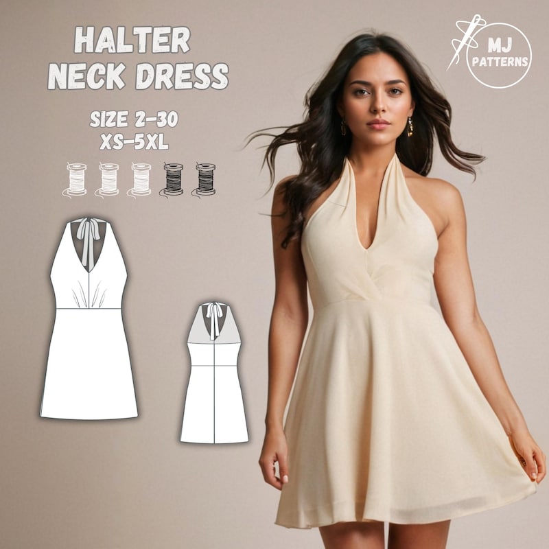 Evening Halter Dress - Etsy