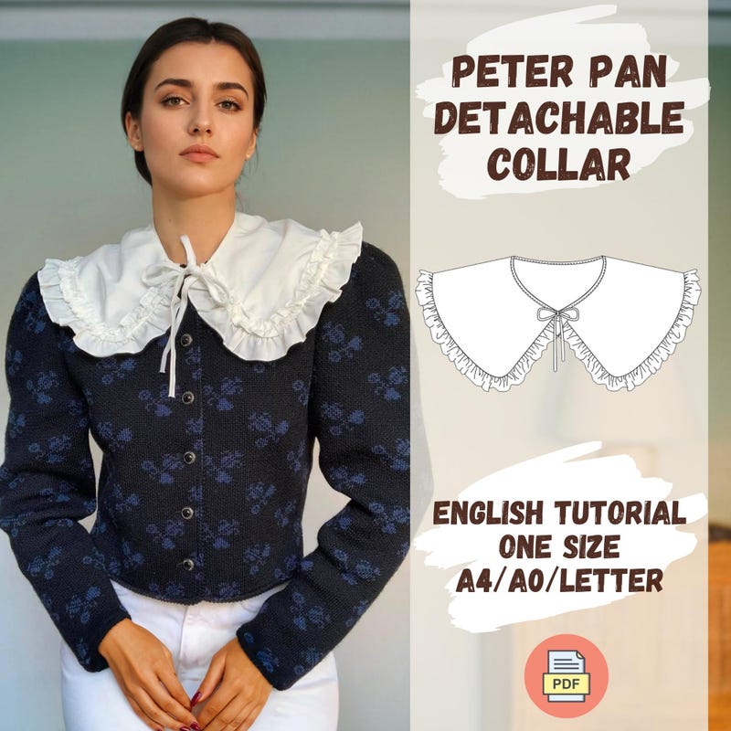 Ruffle Collar - Etsy