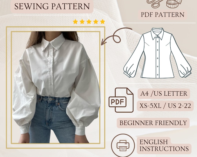 Simple Dress Sewing Pattern, Boat Neck, Short Sleeve, PDF Easy Sewing ...