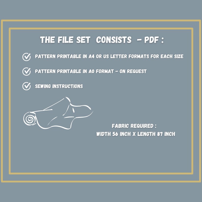 School Skirt PDF Sewing Pattern / Easy Womens Skirt Pattern / XS-5XL ...