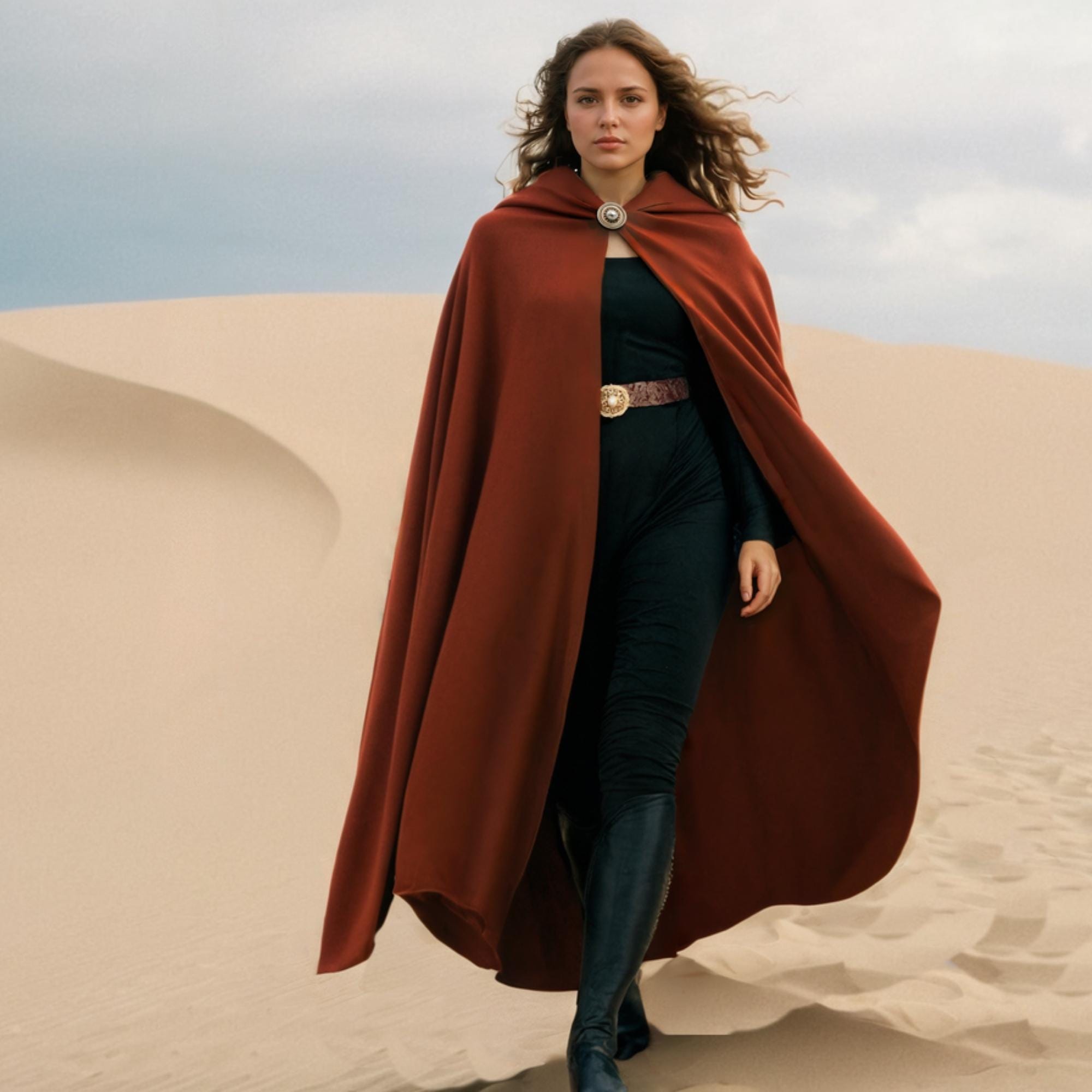 Cloak Sewing Pattern PDF, Women Cape Pattern, Fantasy Carnival Costume ...