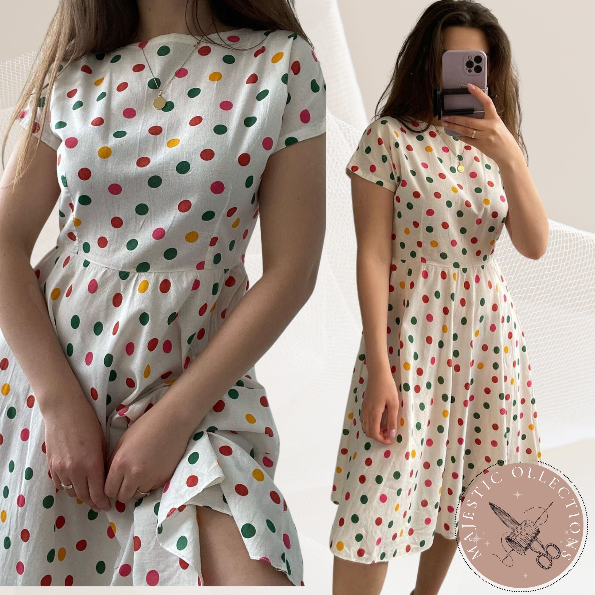 Simple Dress Sewing Pattern PDF Easy Sewing Pattern Women Cotton - Etsy ...