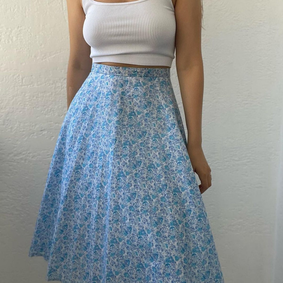 A-line Skirt PDF Pattern, Sewing Pattern Skirt, Easy to Sew Skirt ...