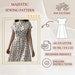 Simple Dress Sewing Pattern PDF Easy Sewing Pattern Women Cotton - Etsy
