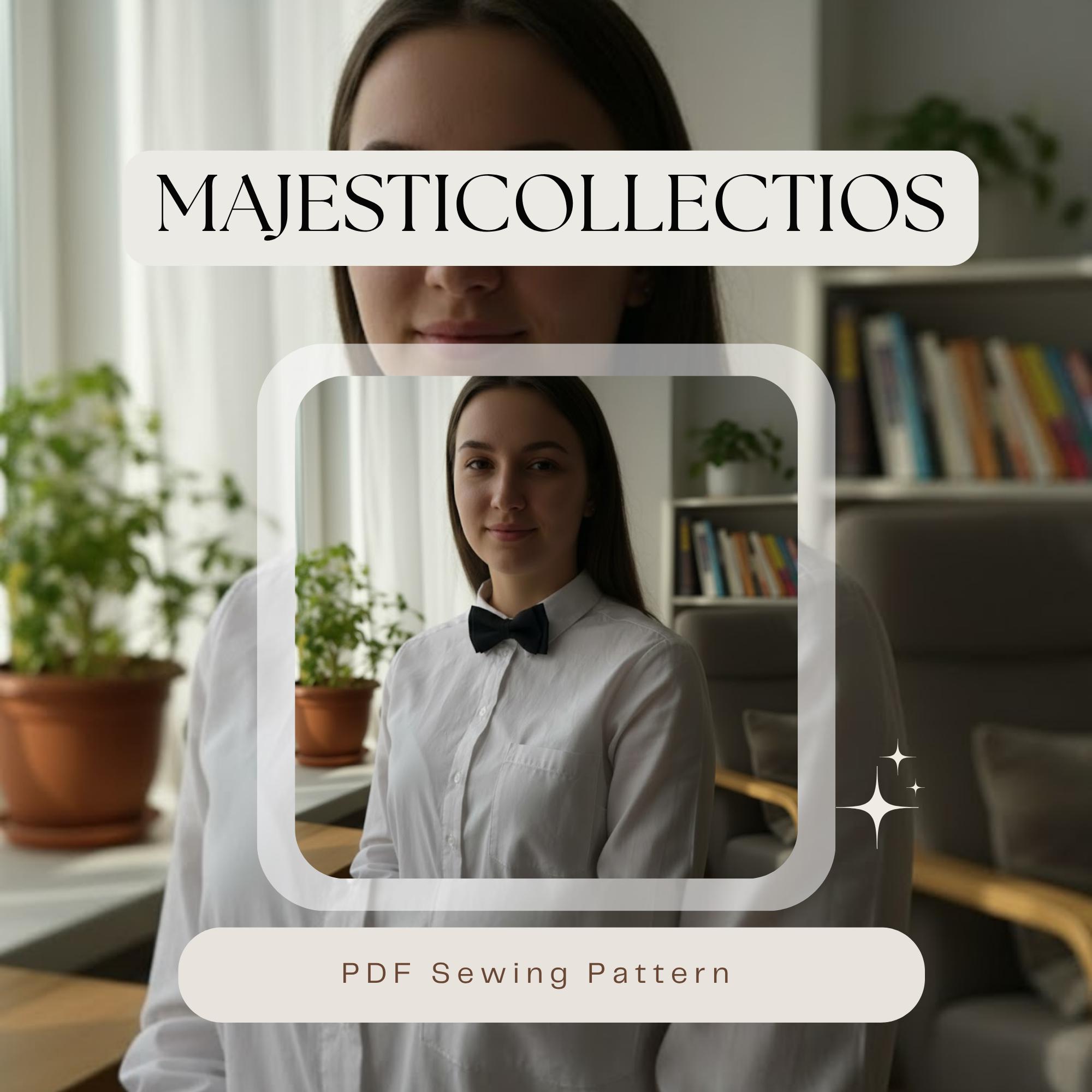 Bow Tie Sewing Pattern PDF – Unisex Tutorial for All Ages and Sizes ...