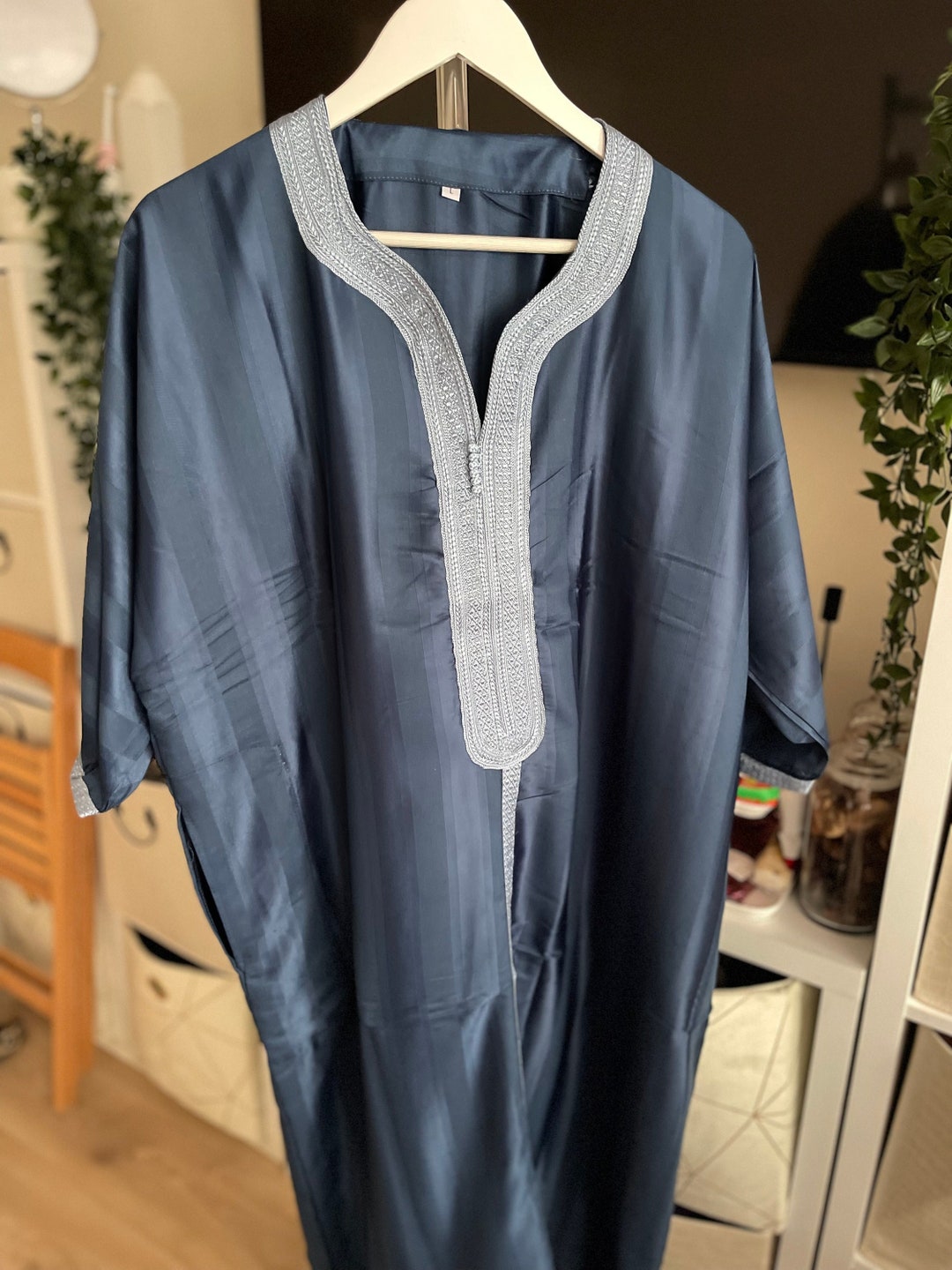 Traditional Moroccan Thobe Moroccan Gandoura Gift for Men Eid Gifts ...