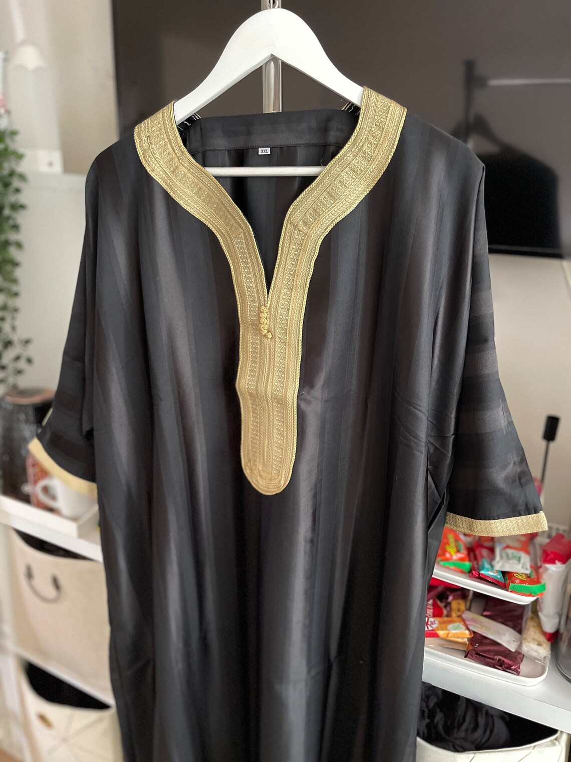 Traditional Moroccan Thobe Moroccan Gandoura Gift for Men Eid Gifts ...