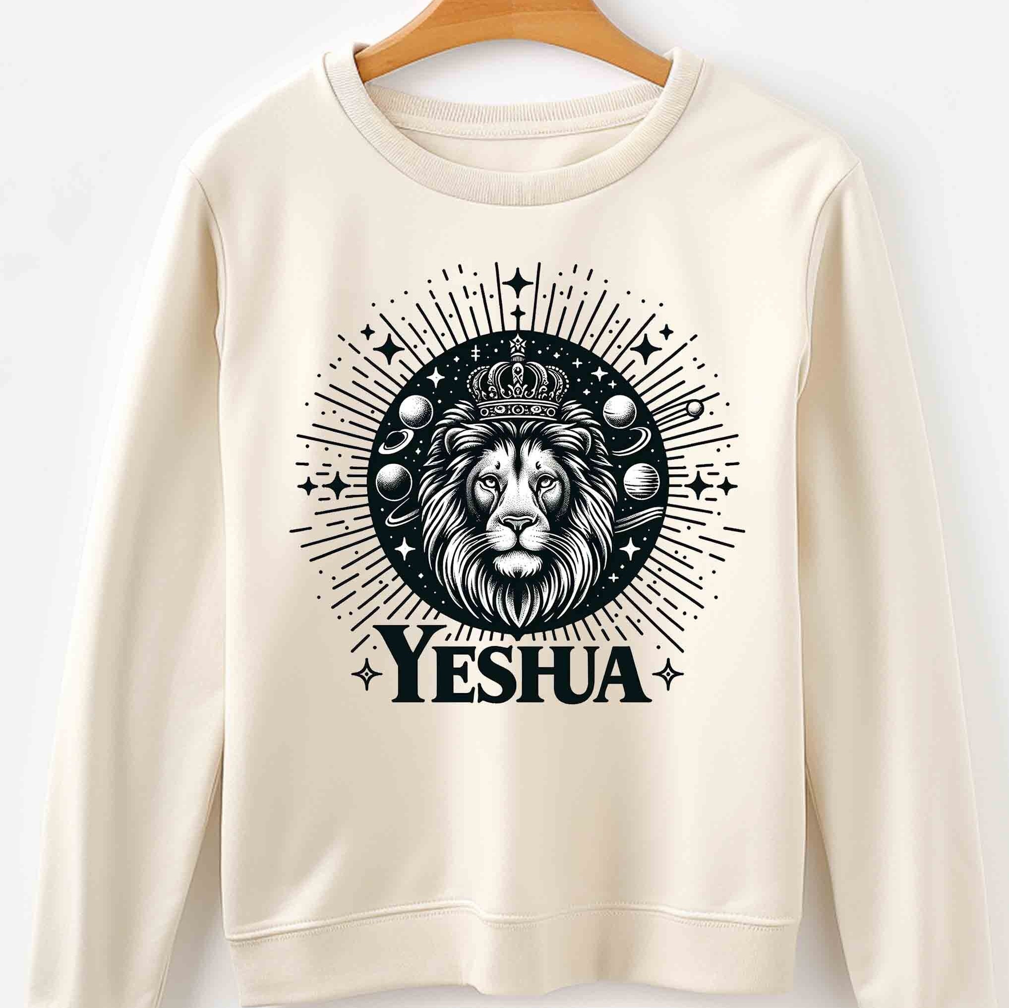 Lion Yeshua PNG Design Christian Instant Download Yeshua - Etsy