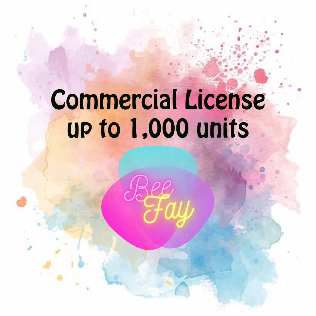 Commercial License - Digital Download License - 1,000 Units Commercial ...