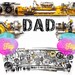 Dad Engine PNG Design Tumbler 40 Oz Quencher Tumbler Wrap/png Tumbler ...