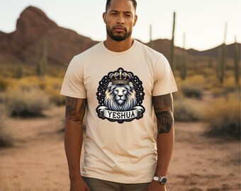 Lion Yeshua PNG Design, Christian PNG Instant Download, Yeshua Shirt ...