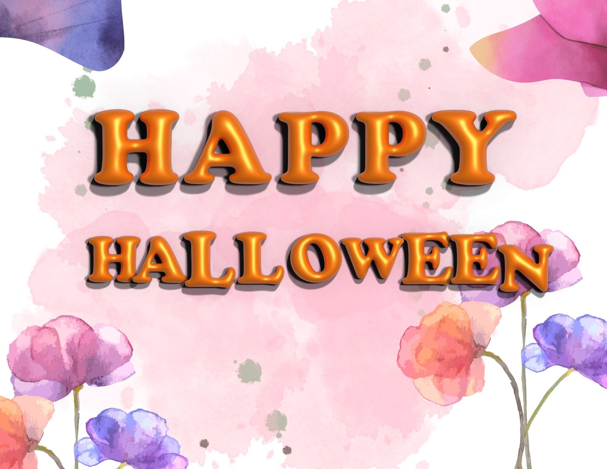 3D Bubble Alphabet PNG Digital Download, 3D Bubble Letter, Orange ...