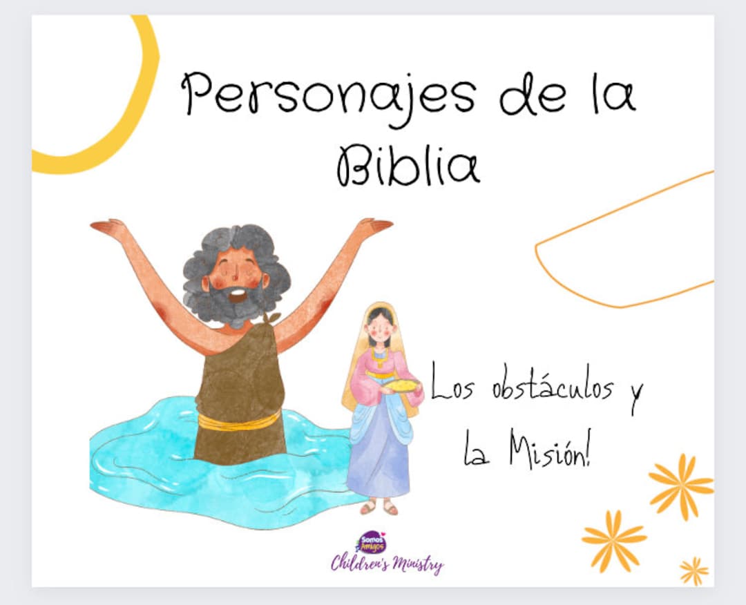 PDF Personajes De La Biblia - Etsy