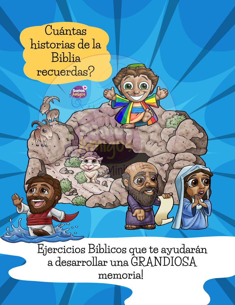 Historias Bíblicas *juego Bíblico * Completa La Oración. - Etsy
