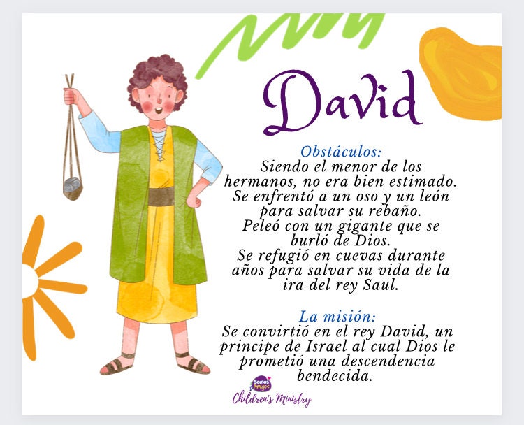 PDF Personajes De La Biblia - Etsy