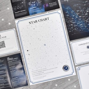 Name a Star Introductory Gift Set - Luxury Personalised Gift - Etsy UK