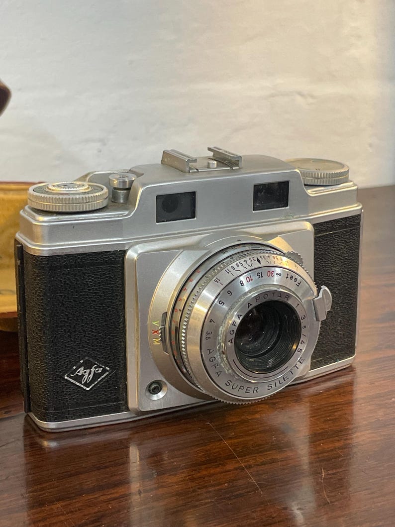 Vintage German Made Agfa Silette 35mm Camera – First Generation Model ...