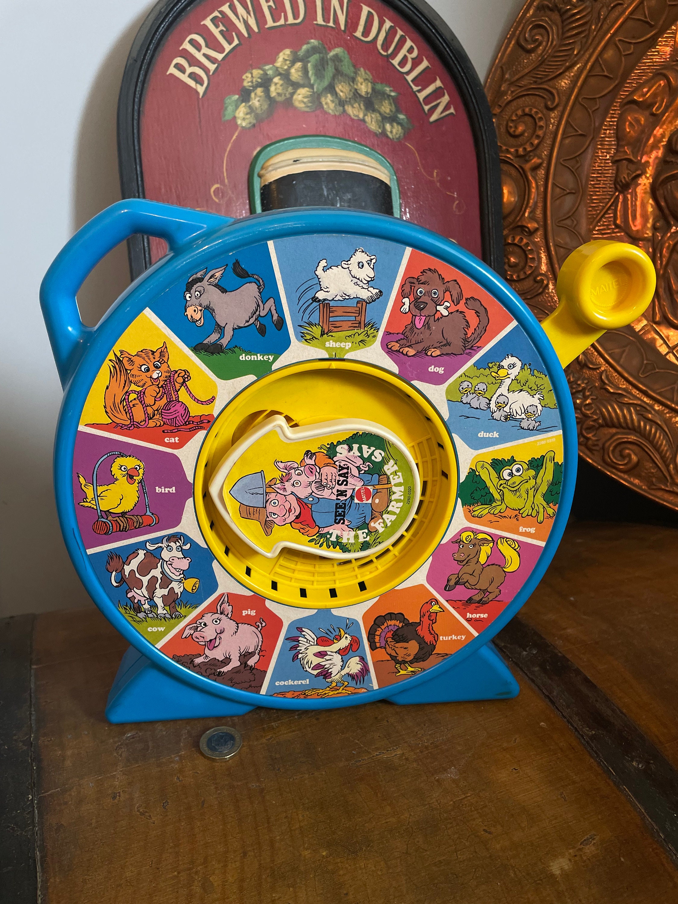 1989 Mattel See 'N Say - Etsy