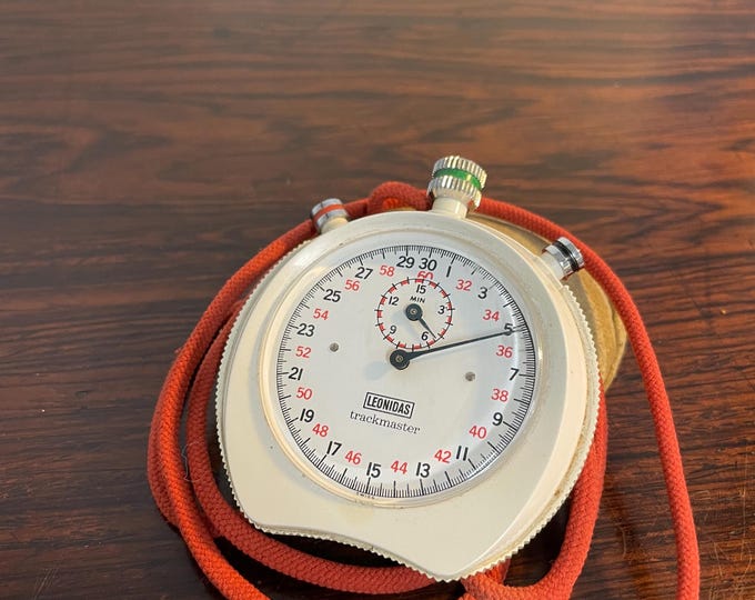 Vintage Leonidas Trackmaster Pocket/stop Watch, Tested - Etsy