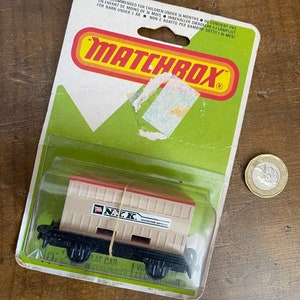 Matchbox 25, Flat Car and Container Train - Etsy