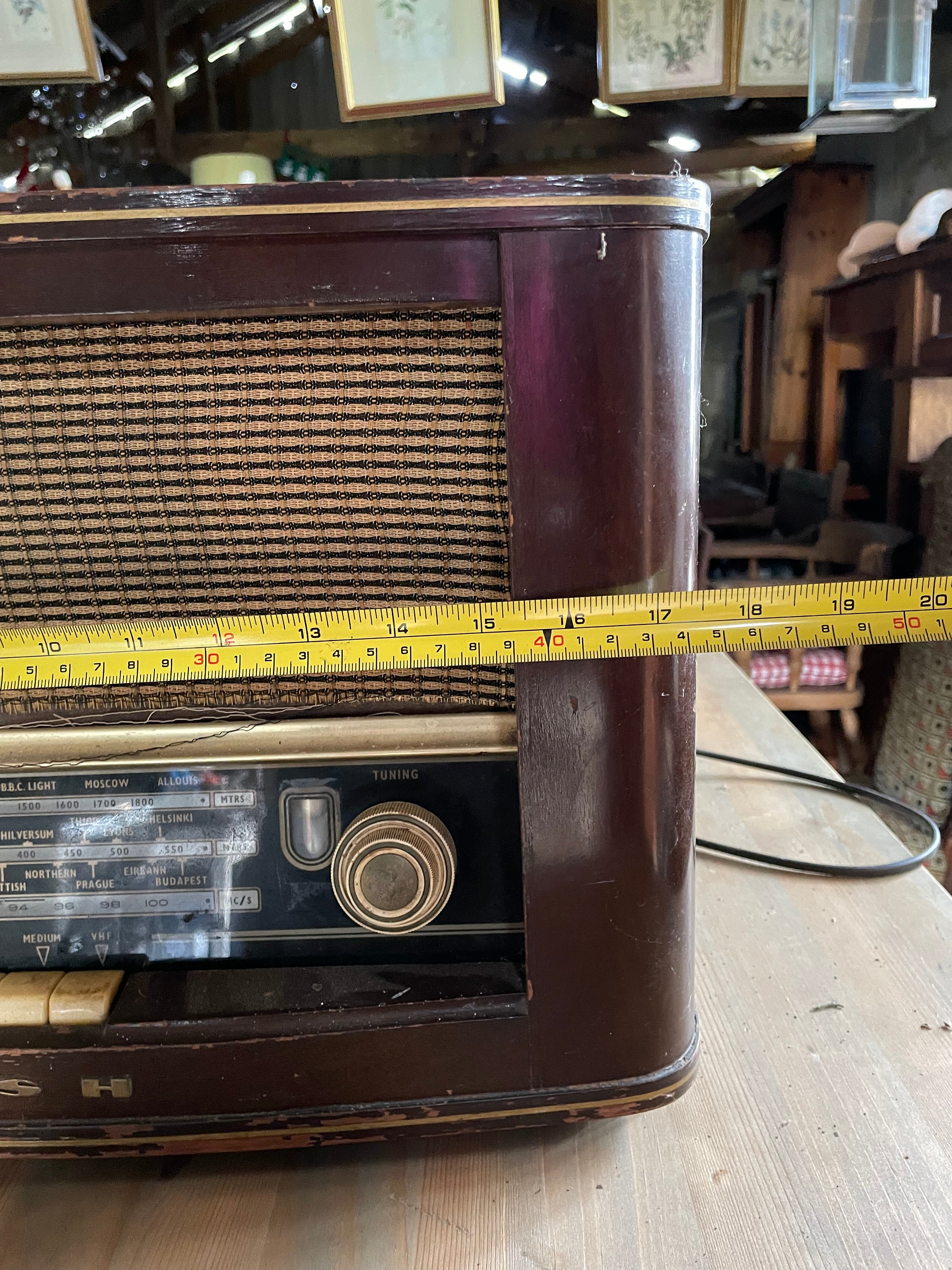 Bush Mid Century Radio Fully Working - Etsy UK