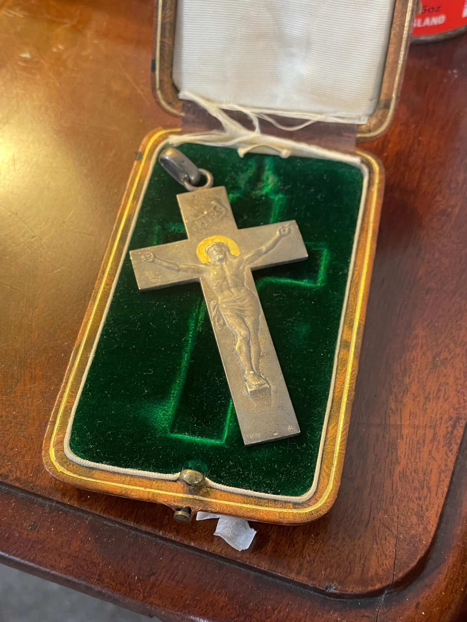 Antique Catholic Silver Cross Crucifix ''MISSION'' - Etsy