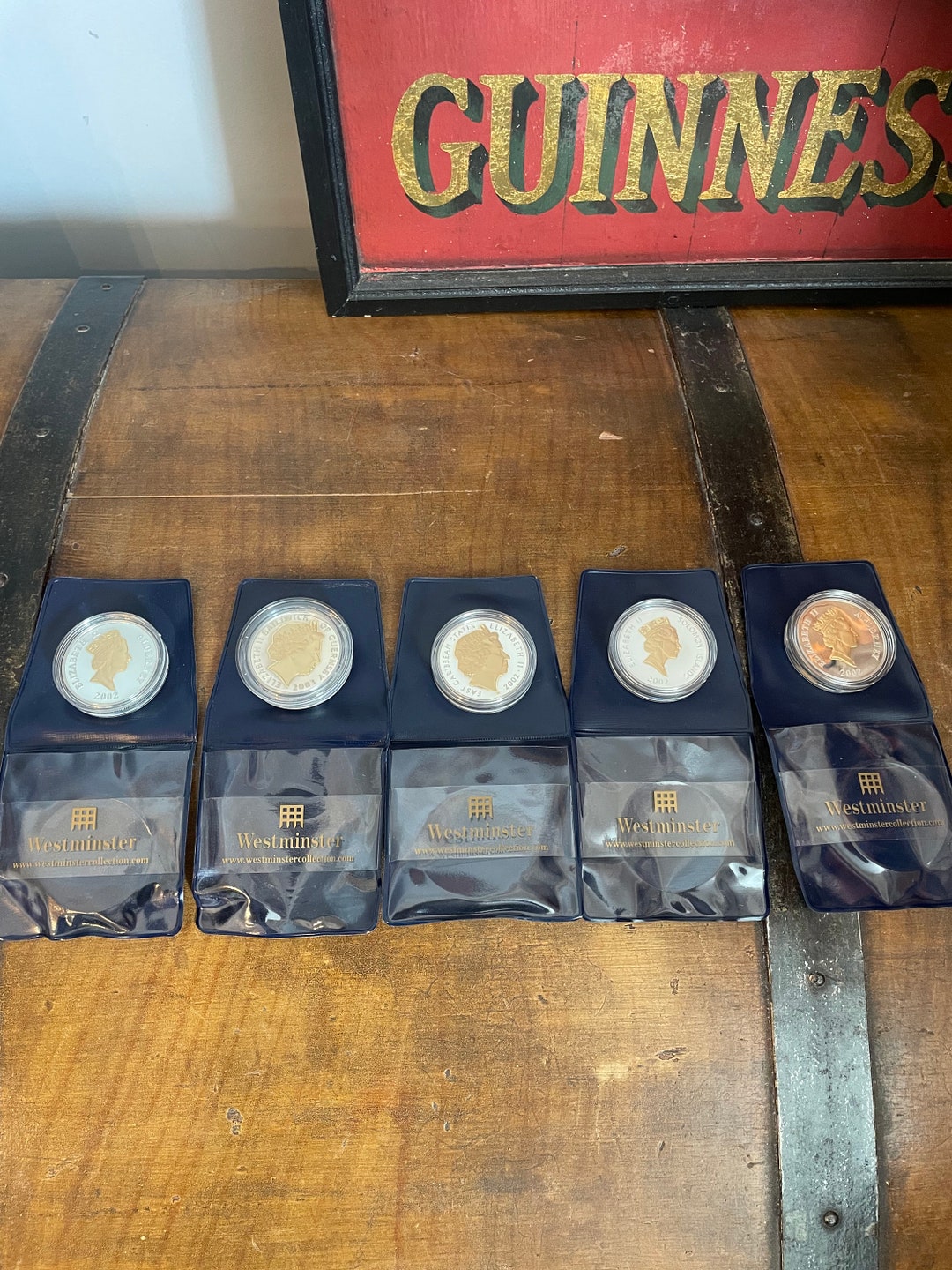 Royal Mint Coins Westminster Collection Gold and Silver - Etsy UK