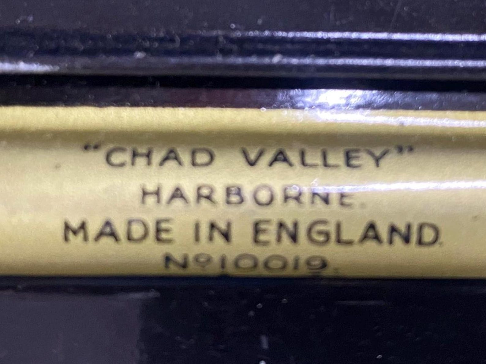 Vintage Chad Valley Tinplate Money Box ,metal Tin Empty Rectangle Black ...