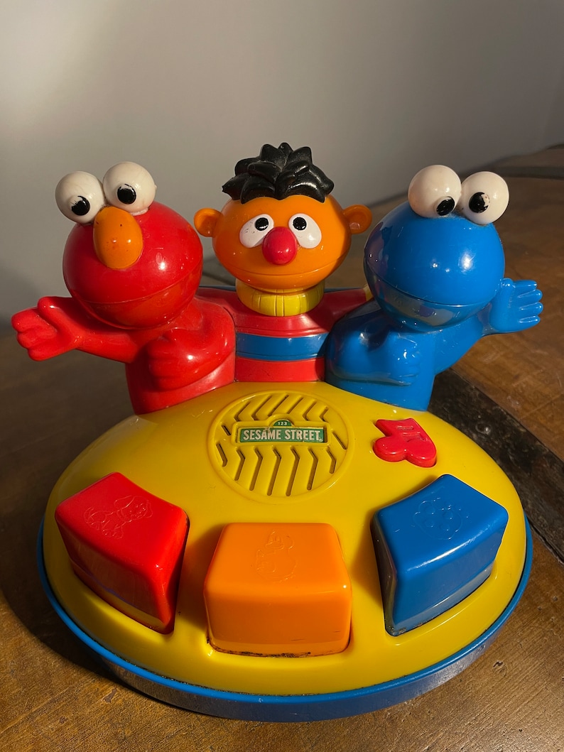 Rare Sesame Street Elmo's Giggle Gang Piano Singing - Etsy