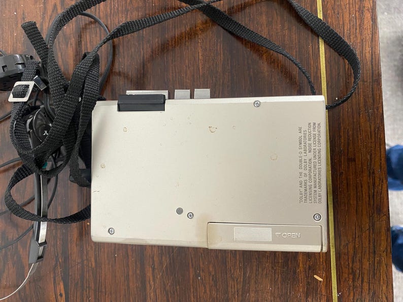 RARE SONY WM 24 Walkman Cassette Player Vintage Model 1985 - Etsy