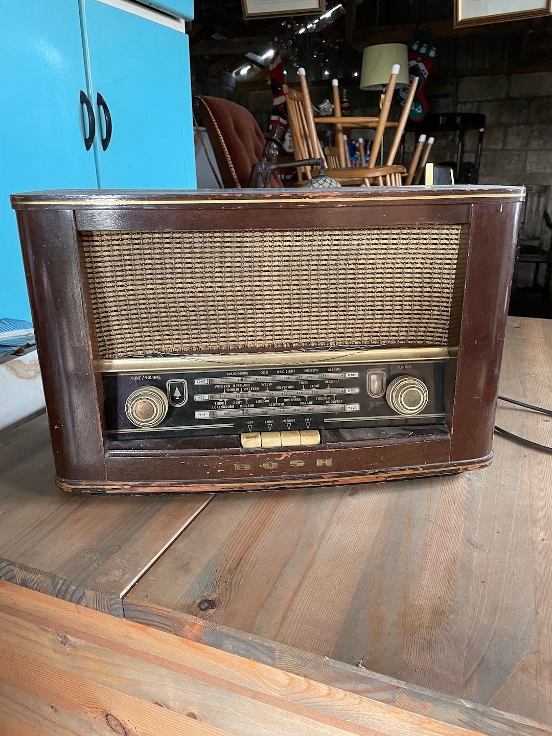 Bush Mid Century Radio Fully Working - Etsy UK
