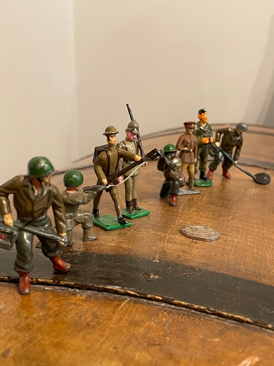 Vintage Pre 1st and 2nd World War Lead Soldiers X 8 - Etsy