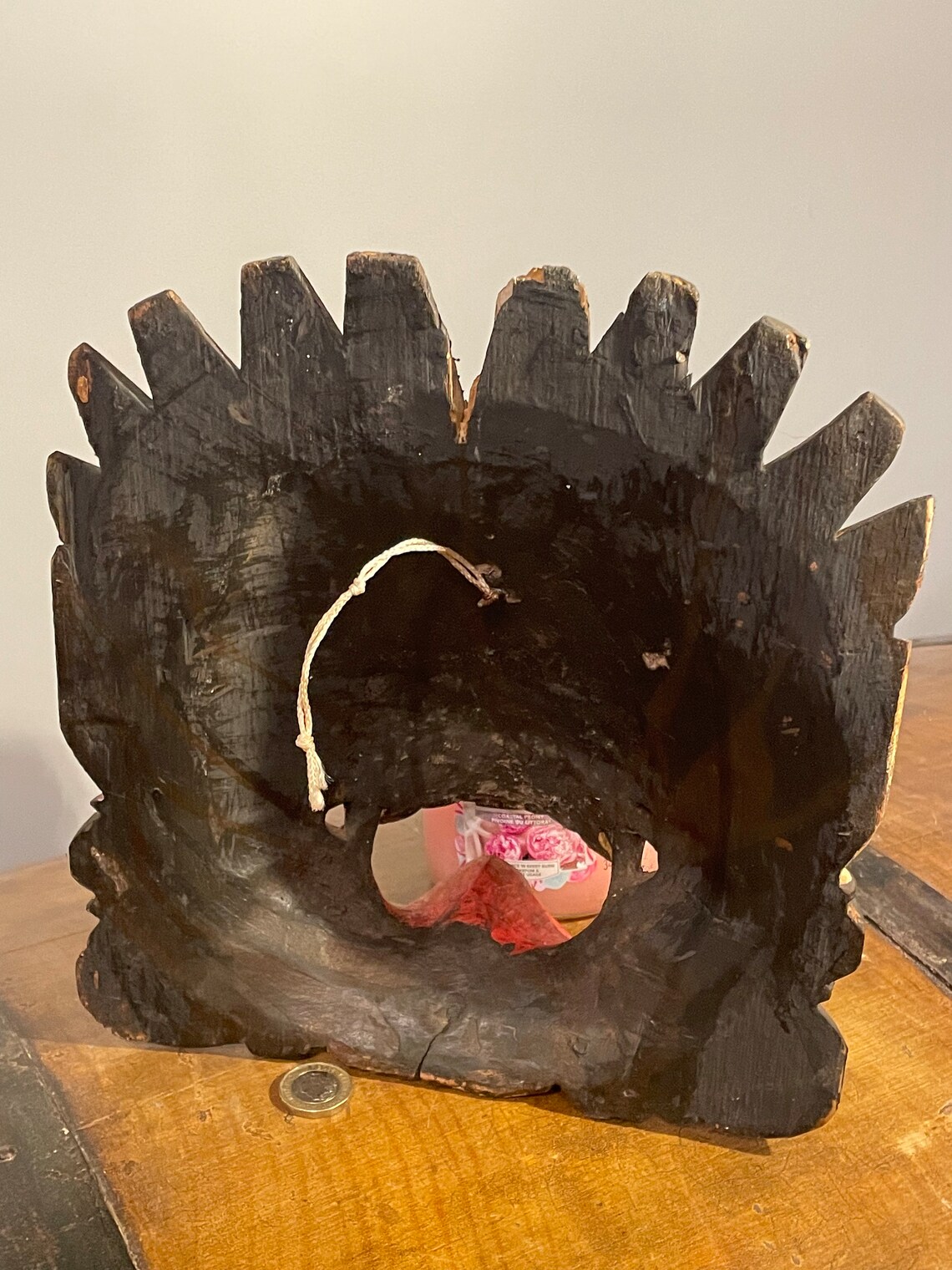 Antique Paper Mache Made Barong Rakshasa Raksassa Hinduism Wall Plaque ...