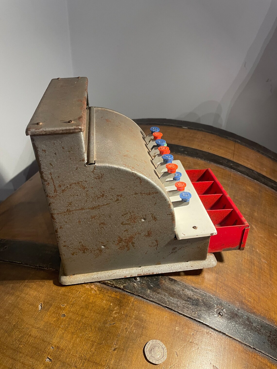 Vintage Children's Codeg Cash Register 1950s - Etsy