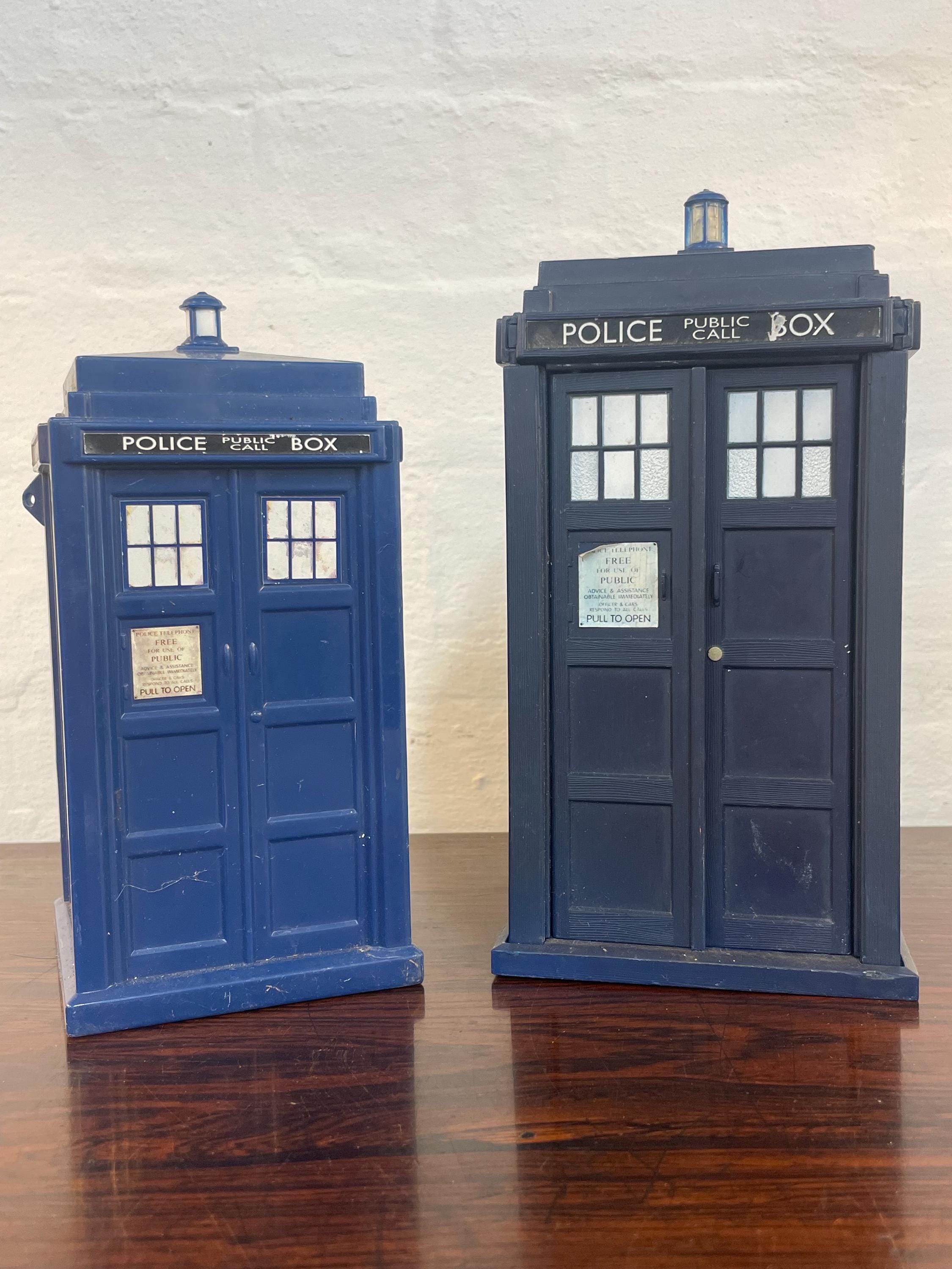 2 Doctor Who Tardis Money Coin Banks - Etsy