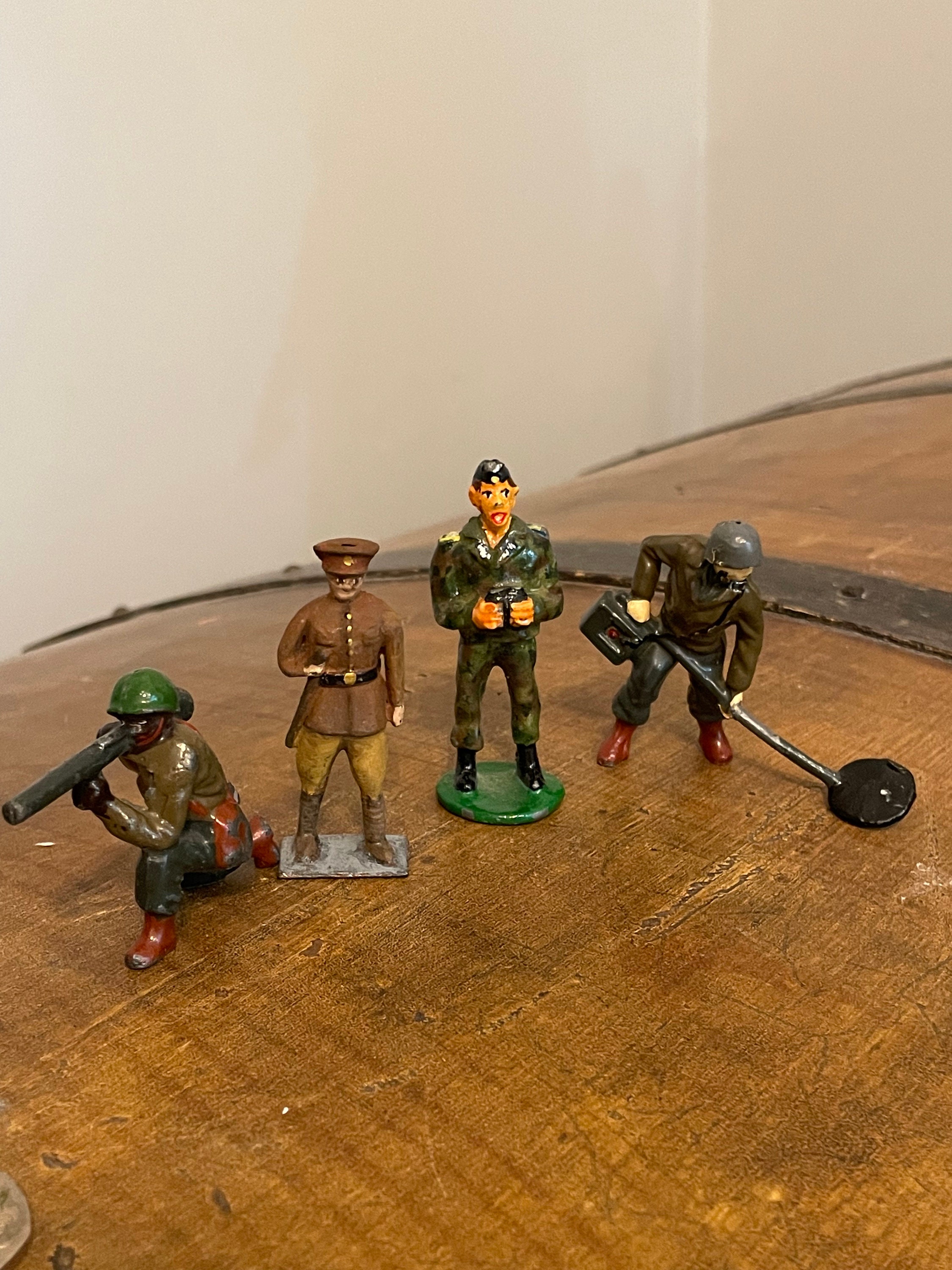 Vintage Pre 1st and 2nd World War Lead Soldiers X 8 - Etsy