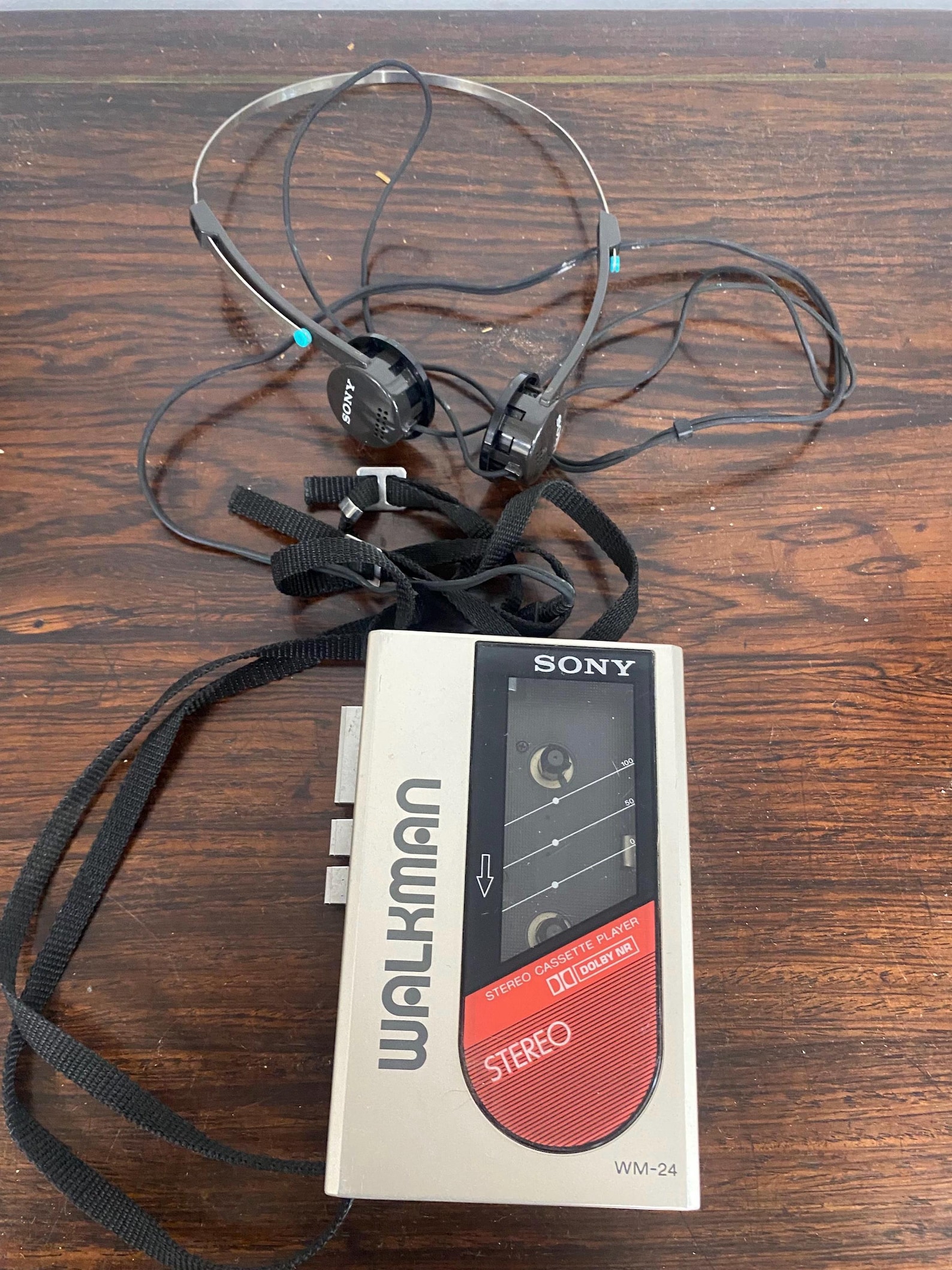 RARE SONY WM 24 Walkman Cassette Player Vintage Model 1985 - Etsy