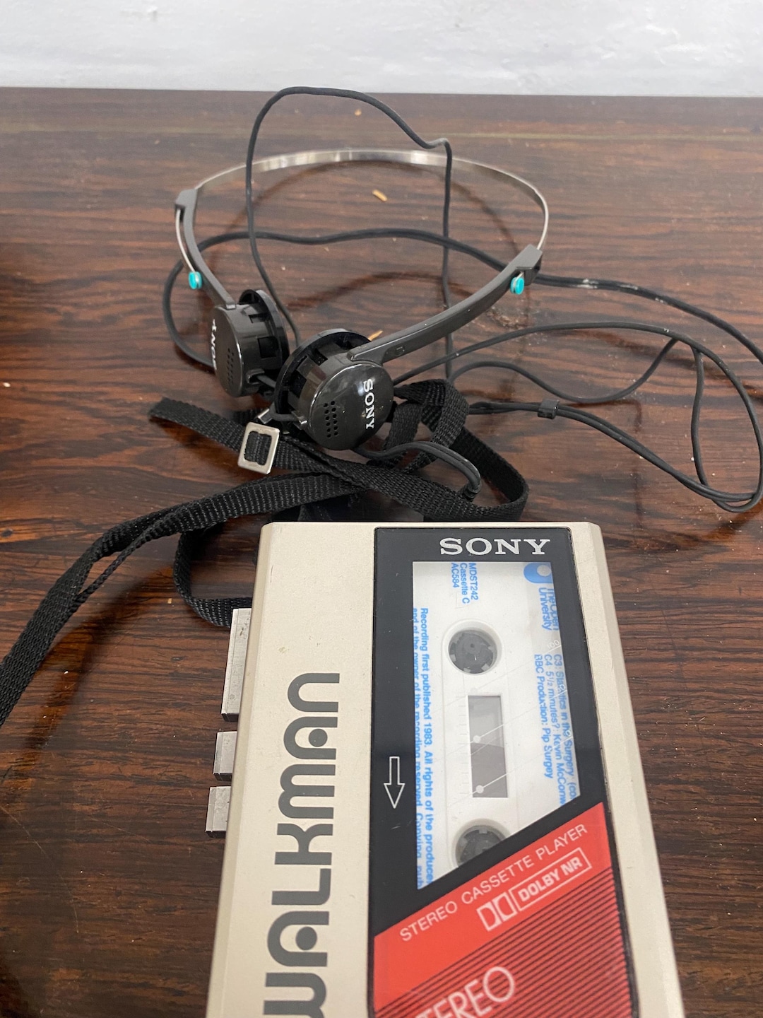 RARE SONY WM 24 Walkman Cassette Player Vintage Model 1985 - Etsy